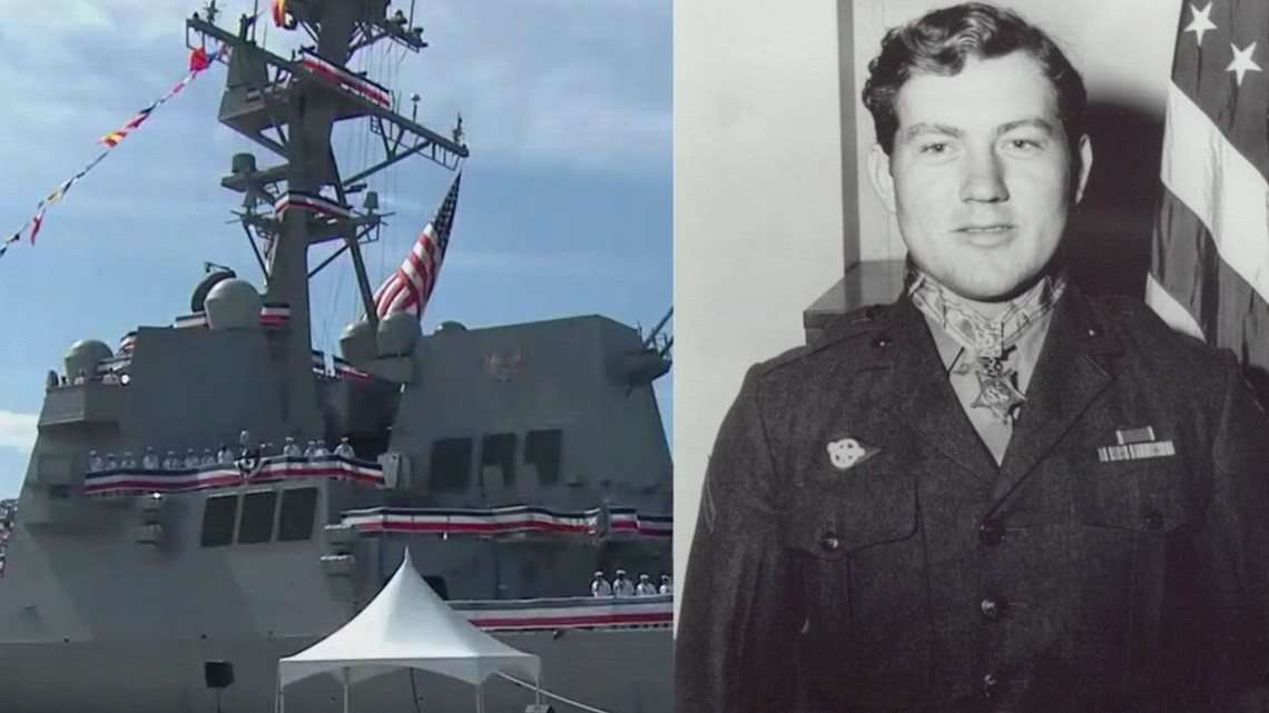 Commissioning ceremony held for USS Jack H. Lucas in Tampa | wtsp.com