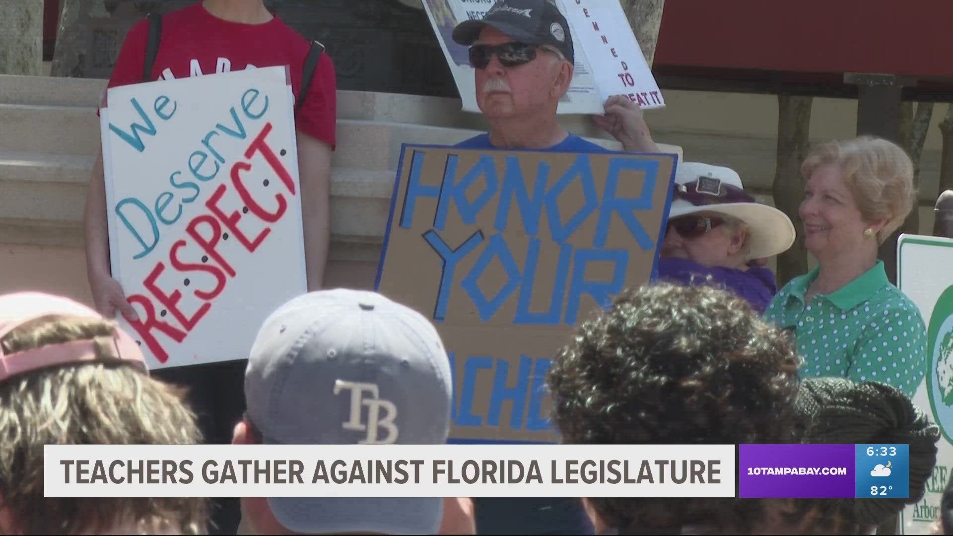 Teachers rally against SB 256 in St. Petersburg | wtsp.com