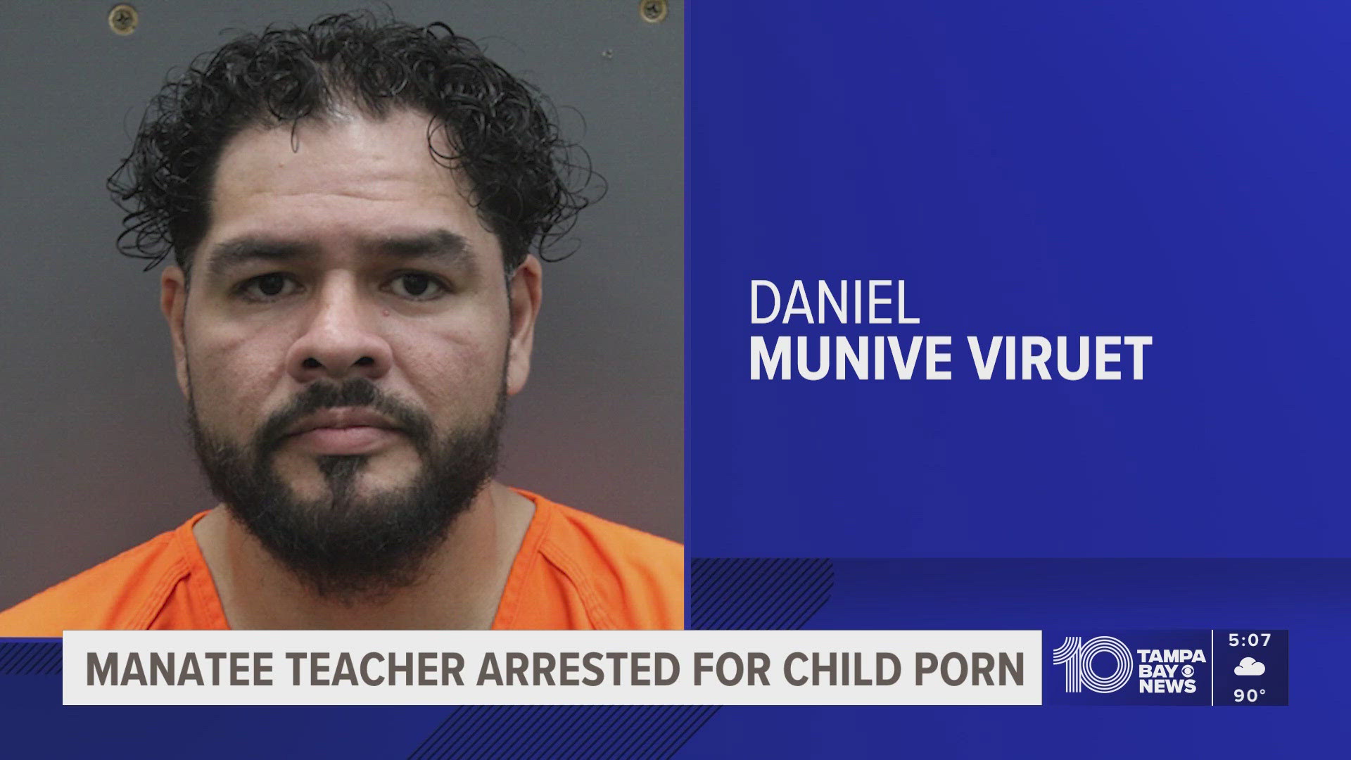 Manatee County teacher arrested on child, animal porn charges | wtsp.com