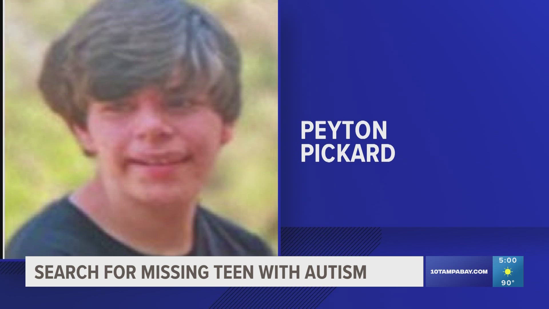 Search continues for missing Florida teen with autism | wtsp.com