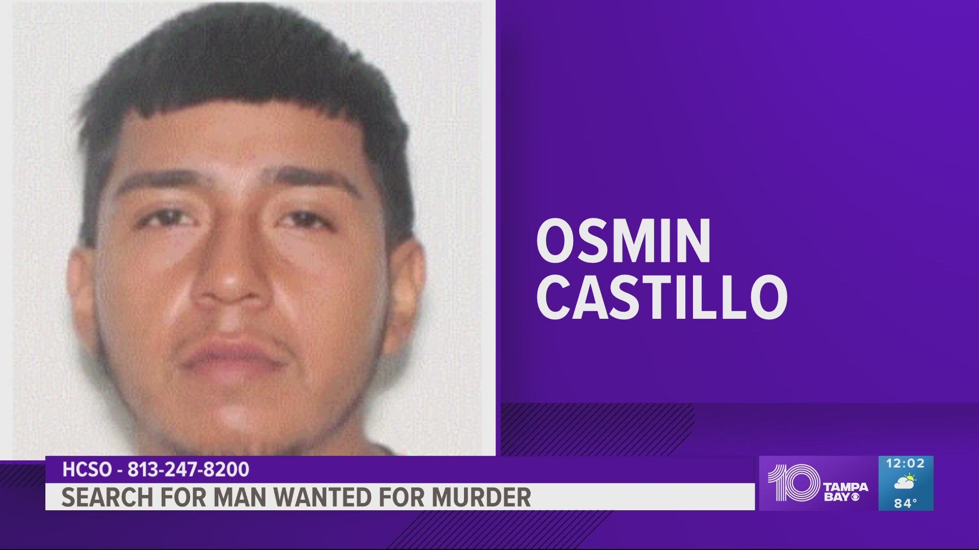 Search for a man wanted for murder in Hillsborough County | wtsp.com
