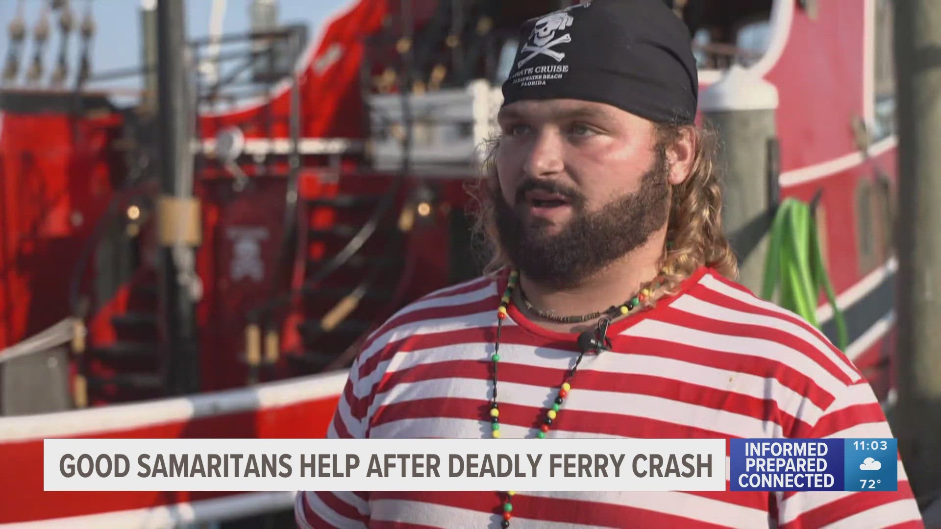 Good Samaritans on pirate cruise ship jumped into action after boat ...
