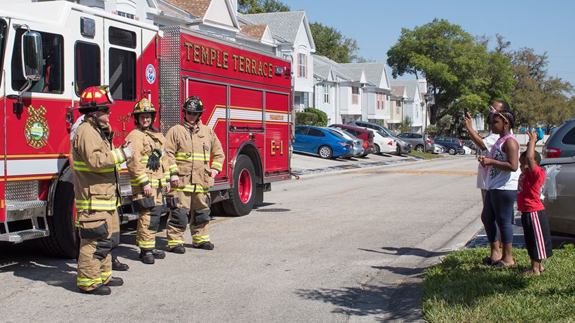 Temple Terrace Fire Dept. visit birthday parties | wtsp.com