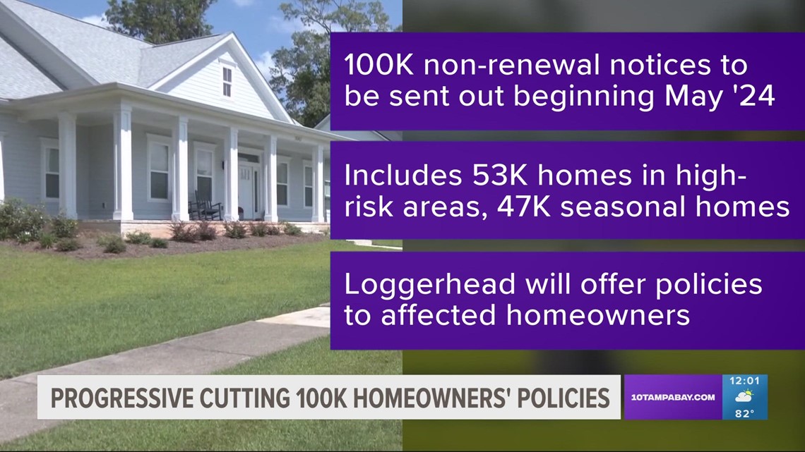 Progressive: Some Florida homeowners insurance policies will not be ...