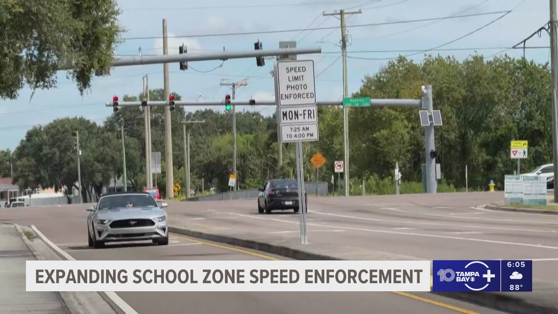 Hillsborough County to enforce school zone speed cameras all day | wtsp.com