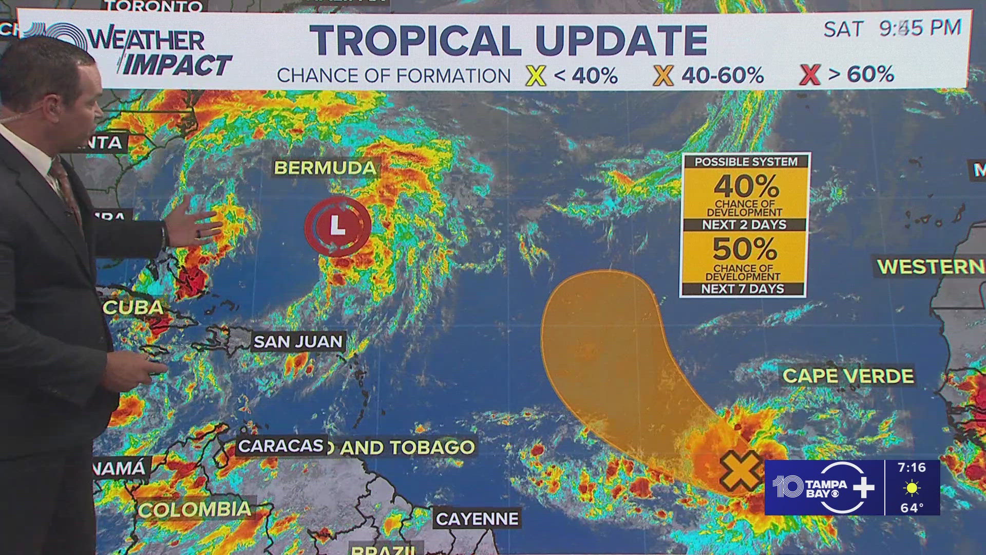 Tracking the Tropics: Jerry weakens, another tropical wave forms in the ...