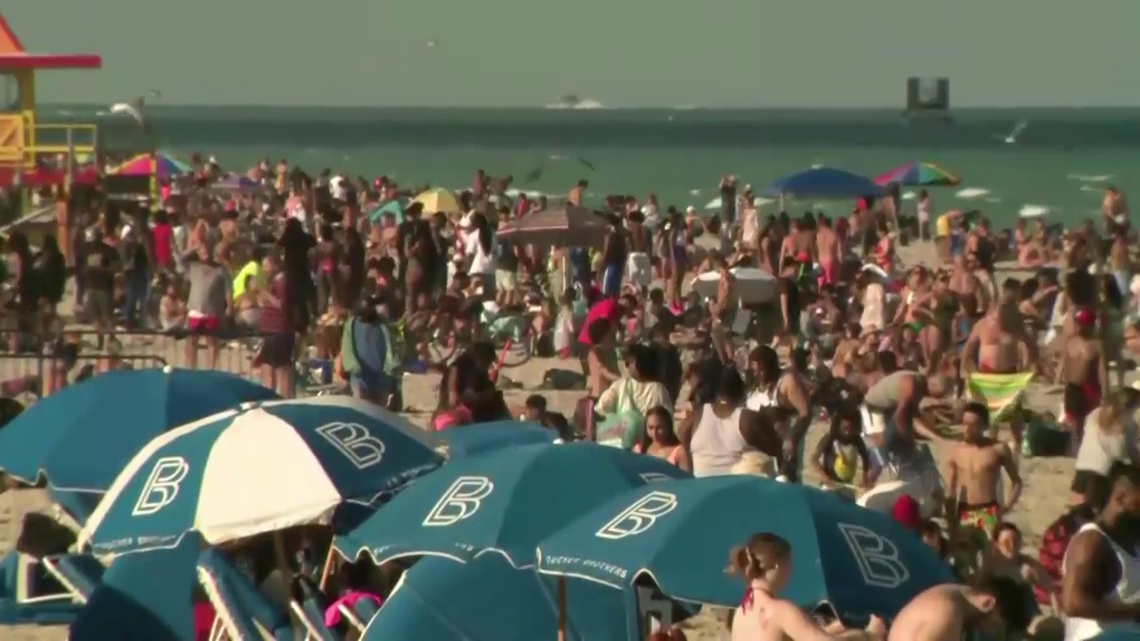 Miami Beach spring break: More than 100 people arrested | wtsp.com