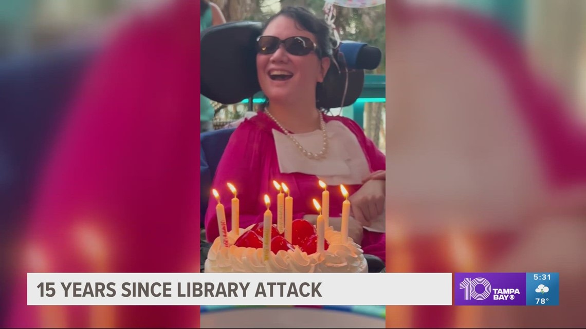 Bloomingdale woman continues to recover 15 years after brutal library ... Bloomingdale woman continues to recover 15 years after brutal library ...