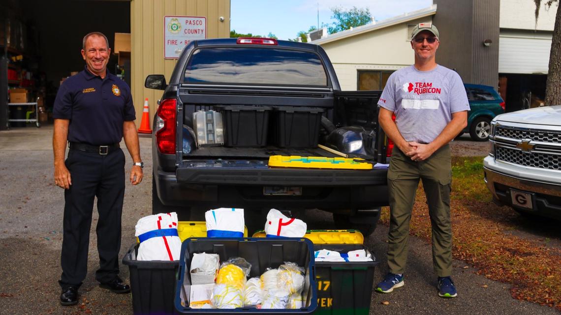 Team Rubicon USA donates masks to Pasco Co. Fire Rescue | wtsp.com