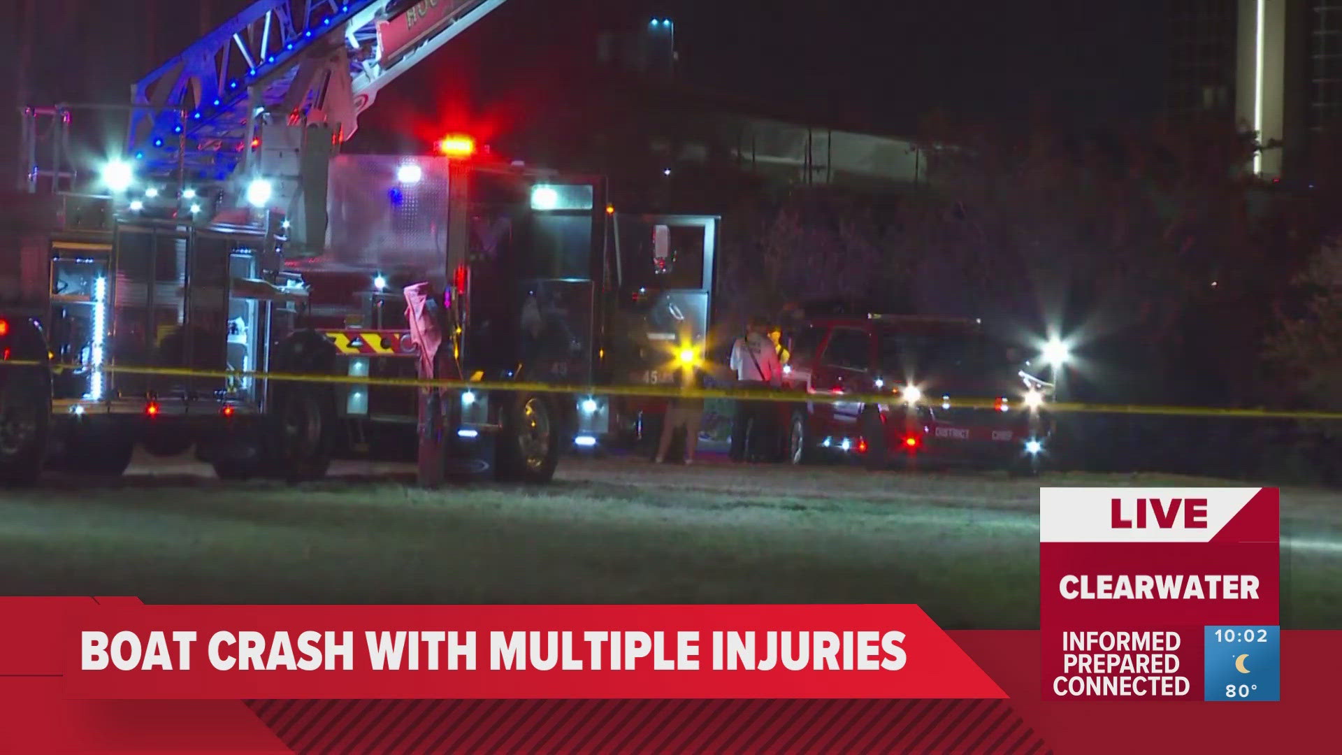 Multiple injuries reported after boat crash near Memorial Causeway ... Multiple injuries reported after boat crash near Memorial Causeway ...