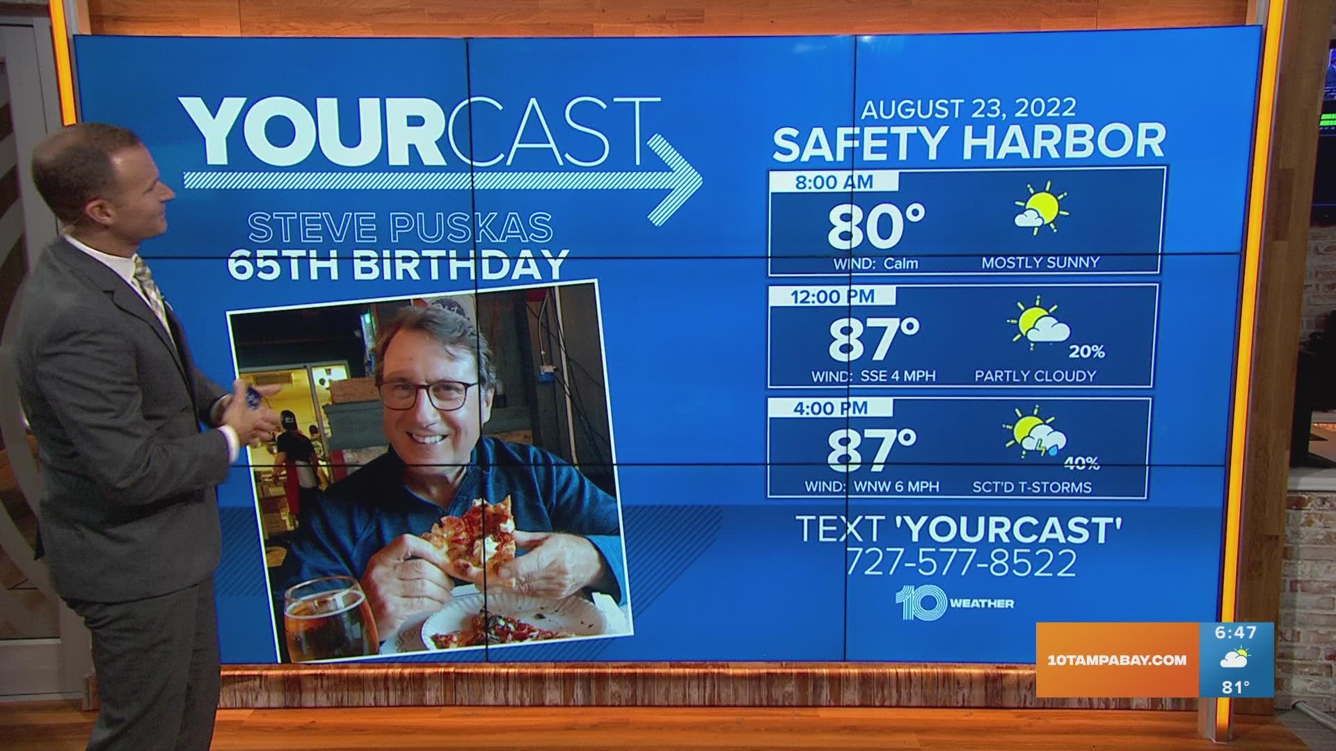 YourCast: Steve Puskas' 65th Birthday in Safety Harbor | wtsp.com