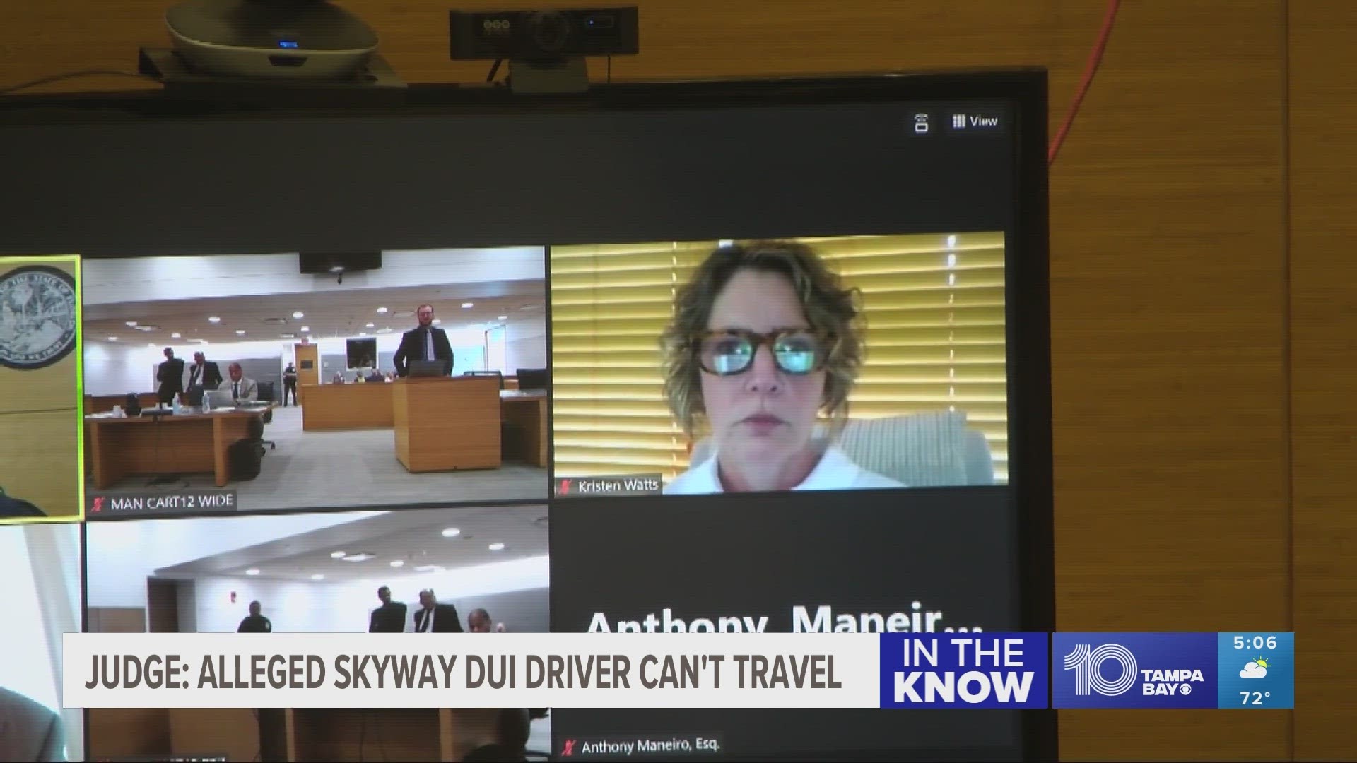 Judge: Alleged Sunshine Skyway DUI driver can't travel | wtsp.com