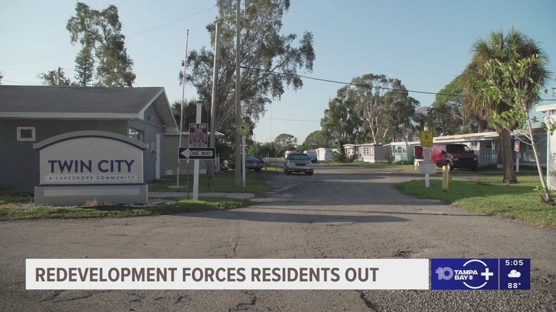 Residents being relocated as Pinellas County mobile home park faces rezoning | wtsp.com