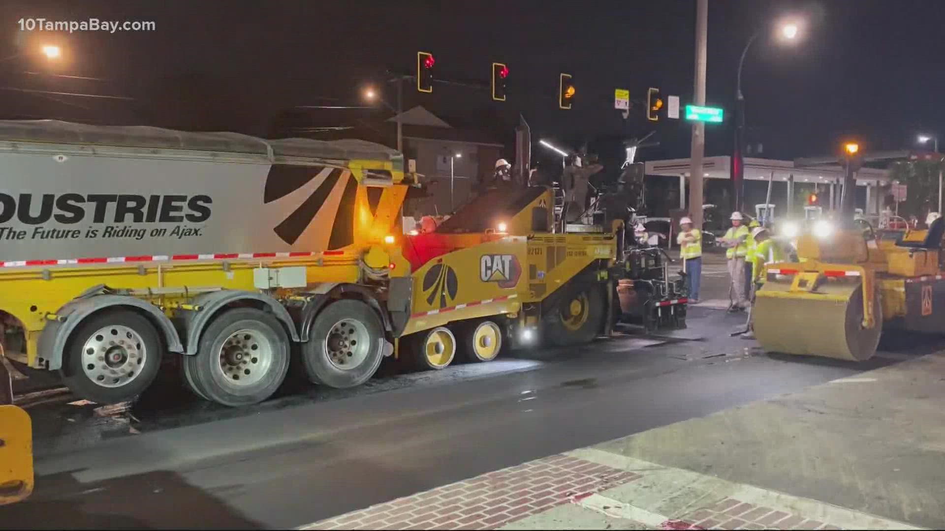 Fuel tanker flips, Gandy Bridge and Selmon Expressway reopen | wtsp.com