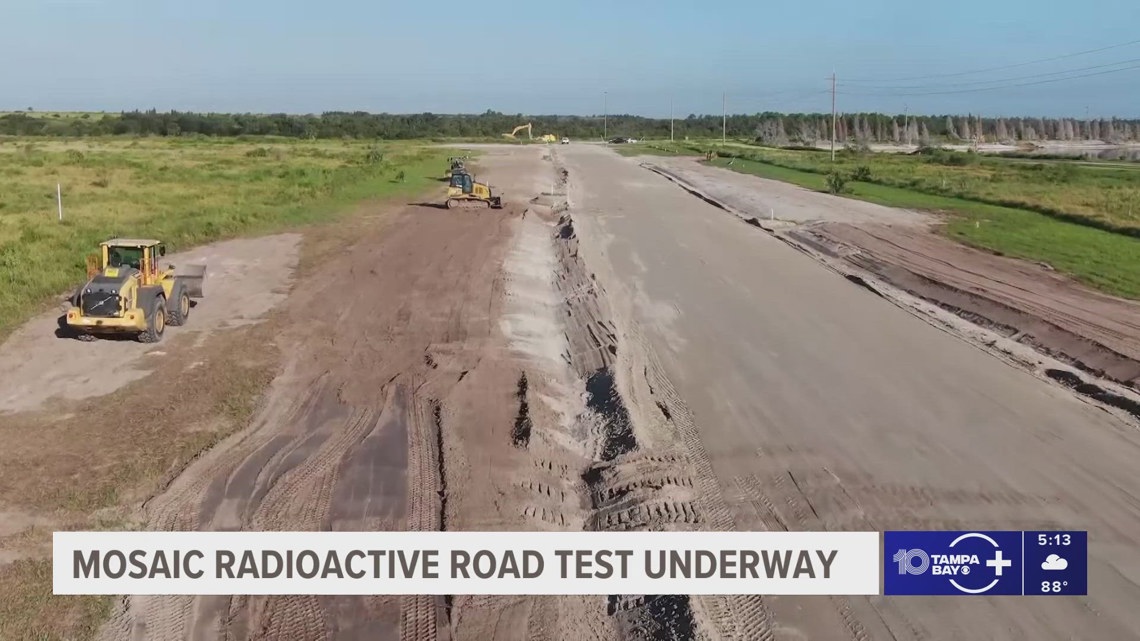 Mosaic launches controversial road project using radioactive phosphate ...
