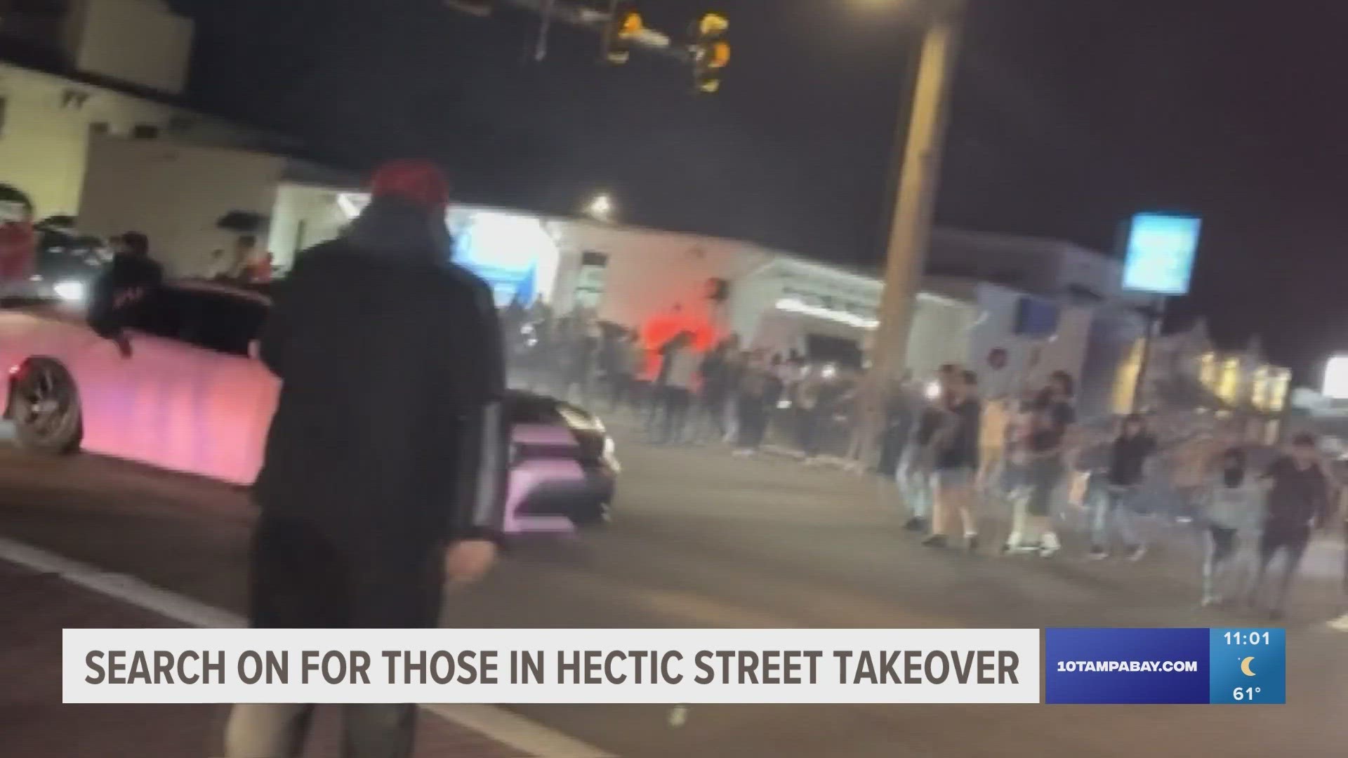 Tampa police bust Mustang driver after intersection takeover | wtsp.com