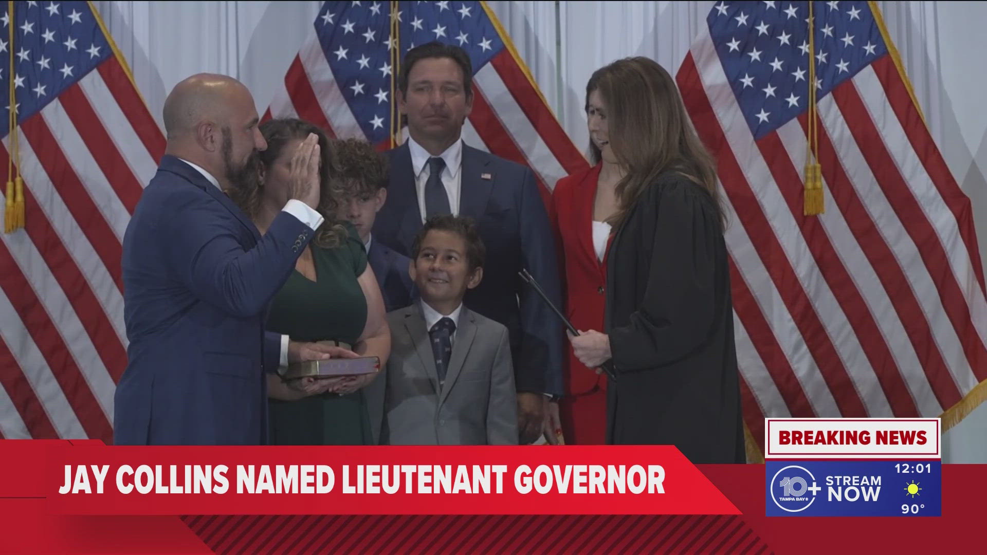 State Sen. Jay Collins appointed as Florida lieutenant governor | wtsp.com