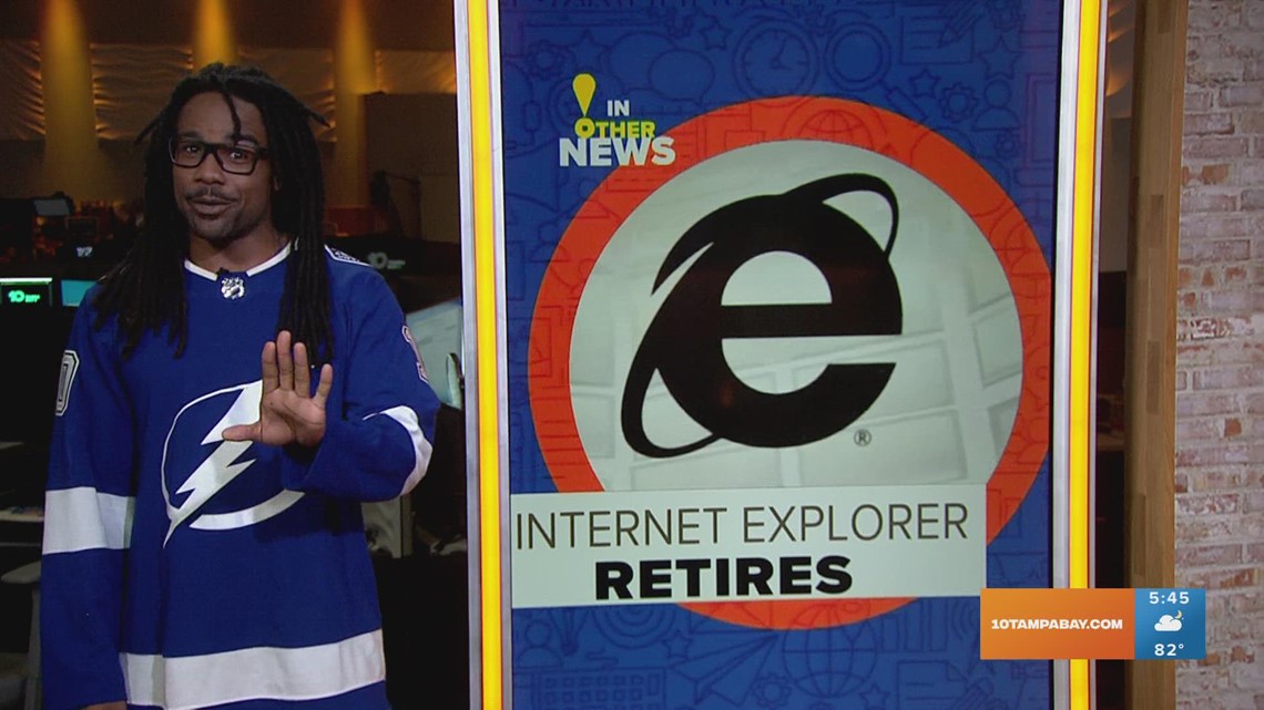 Internet Explorer is retiring Wednesday, marking the end of an era ...
