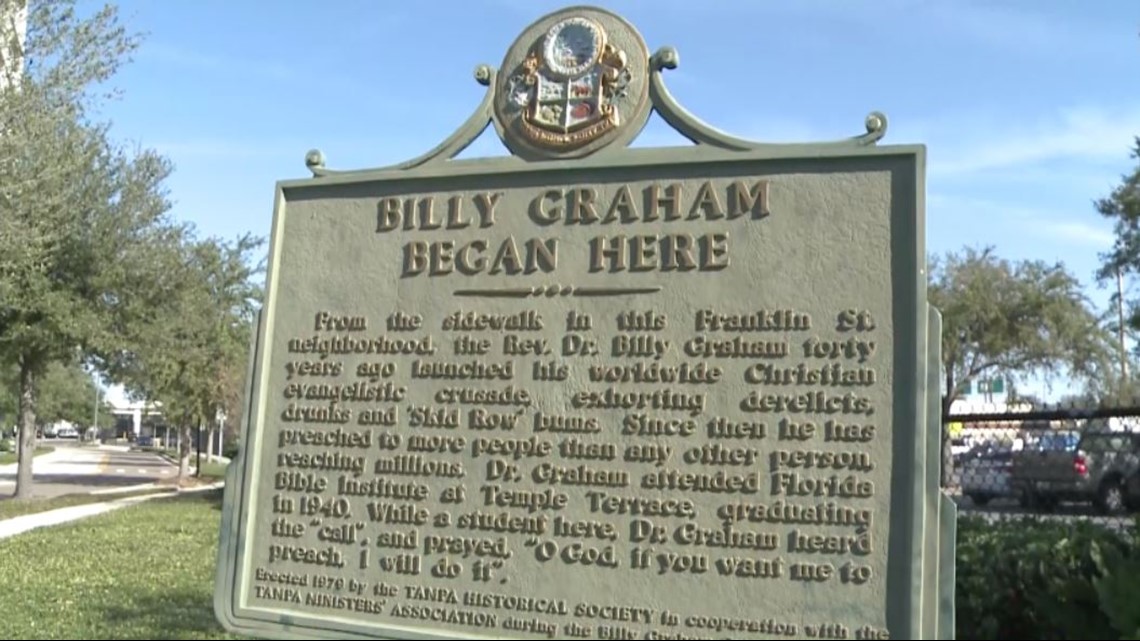 Rev. Billy Graham attended Bible College in Temple Terrace | wtsp.com