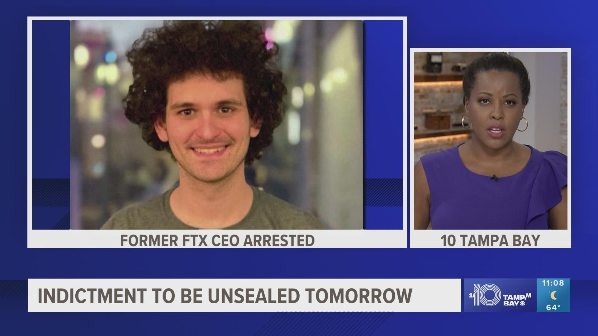 Former FTX CEO Sam Bankman-Fried arrested, charged | wtsp.com