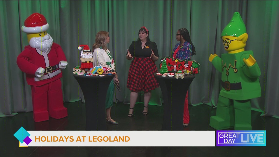 Deck the Halls with bricks & holly at Legoland Florida | wtsp.com