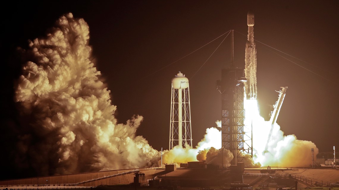 Falcon Heavy 'looking good' after tower hit by lightning | wtsp.com