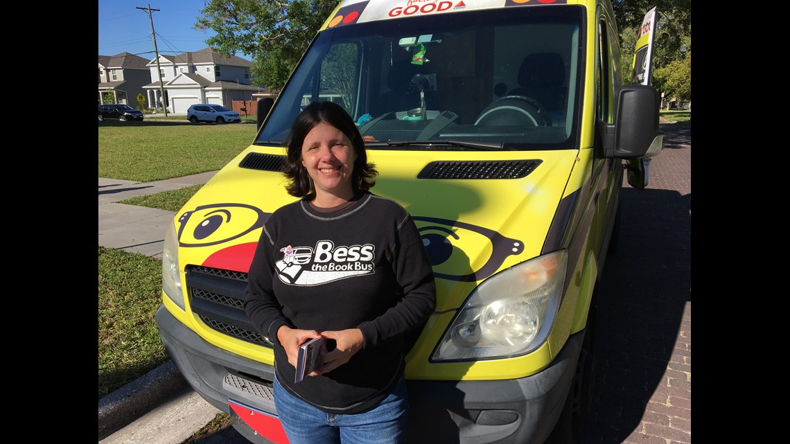 Milestone trip ahead for Bess The Book Bus | wtsp.com