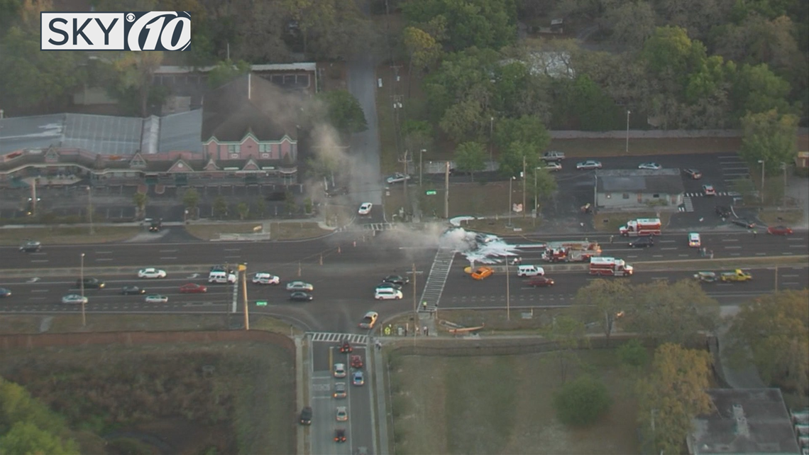 Deadly 3-car crash, fire shuts down westbound Fowler Avenue near I-75 ...