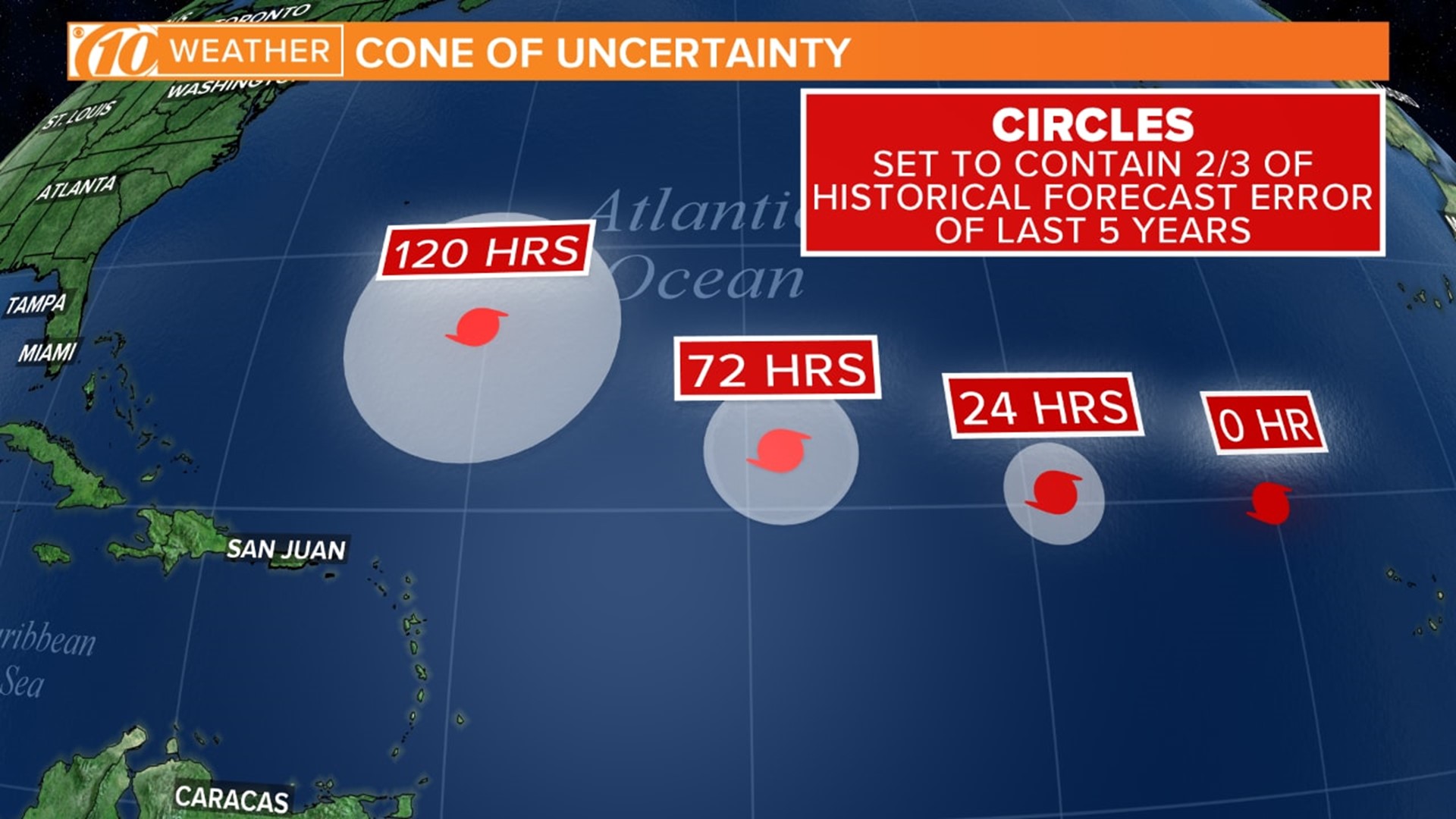 Photos: National Hurricane Center's 'cone of uncertainty' to shrink ...