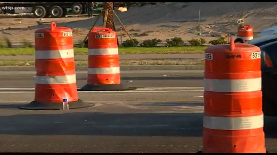 Selmon Extension project forces drivers across Gandy Bridge to make U ...