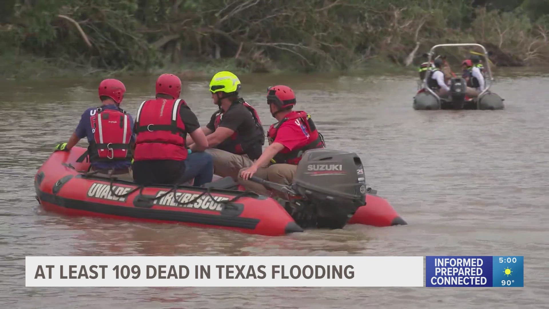 Texas flooding death toll surpasses 100 | wtsp.com