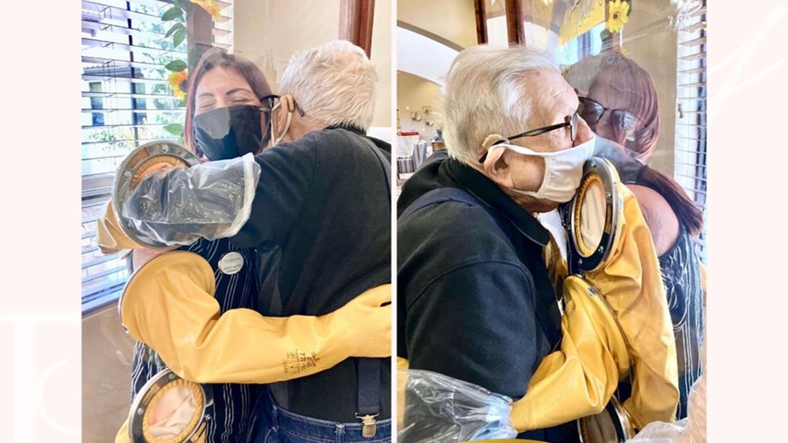 Florida nursing home installs 'hug wall' to connect loved ones | wtsp.com