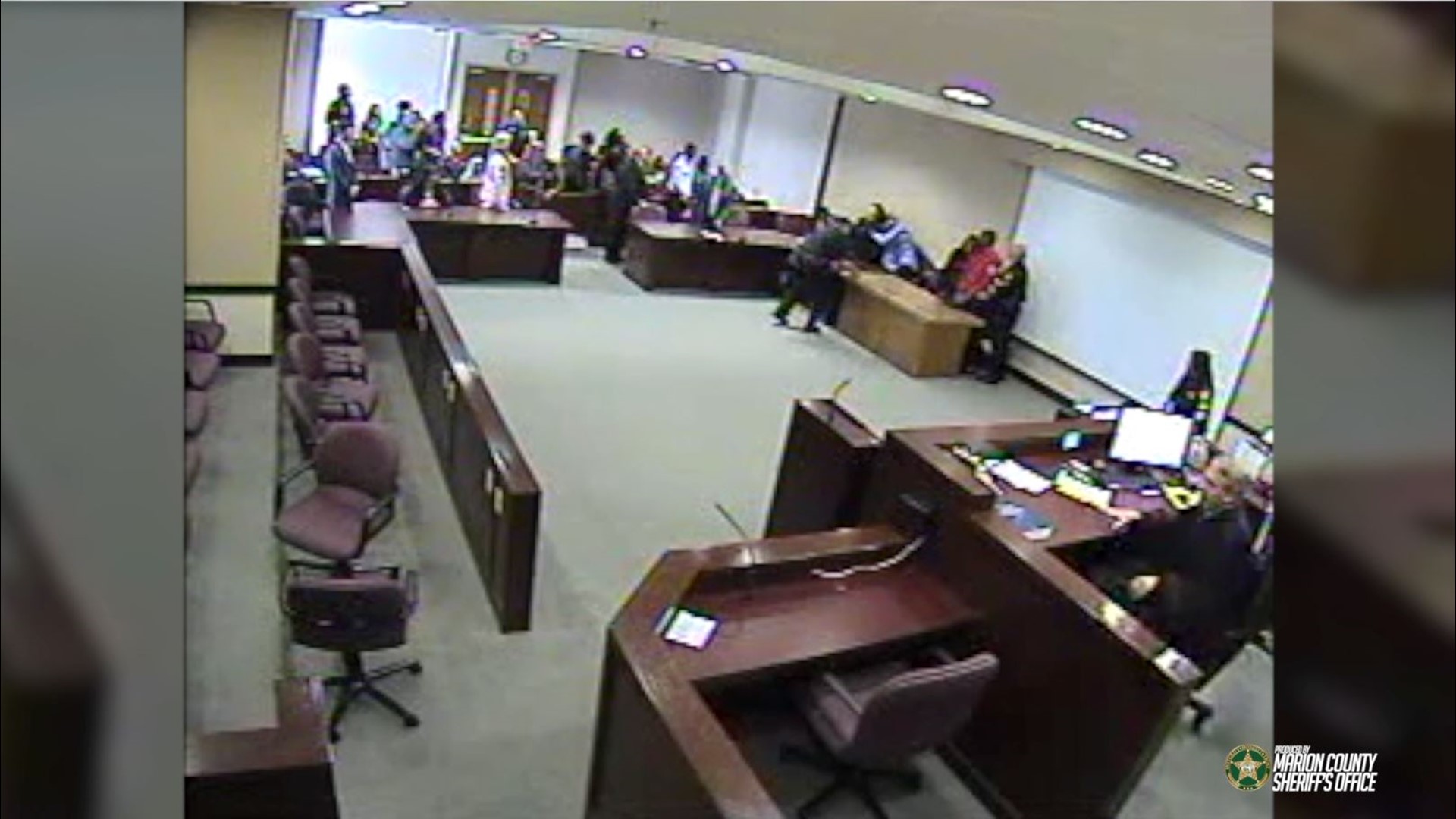 WATCH: Fists fly following murder conviction inside Marion Co ...