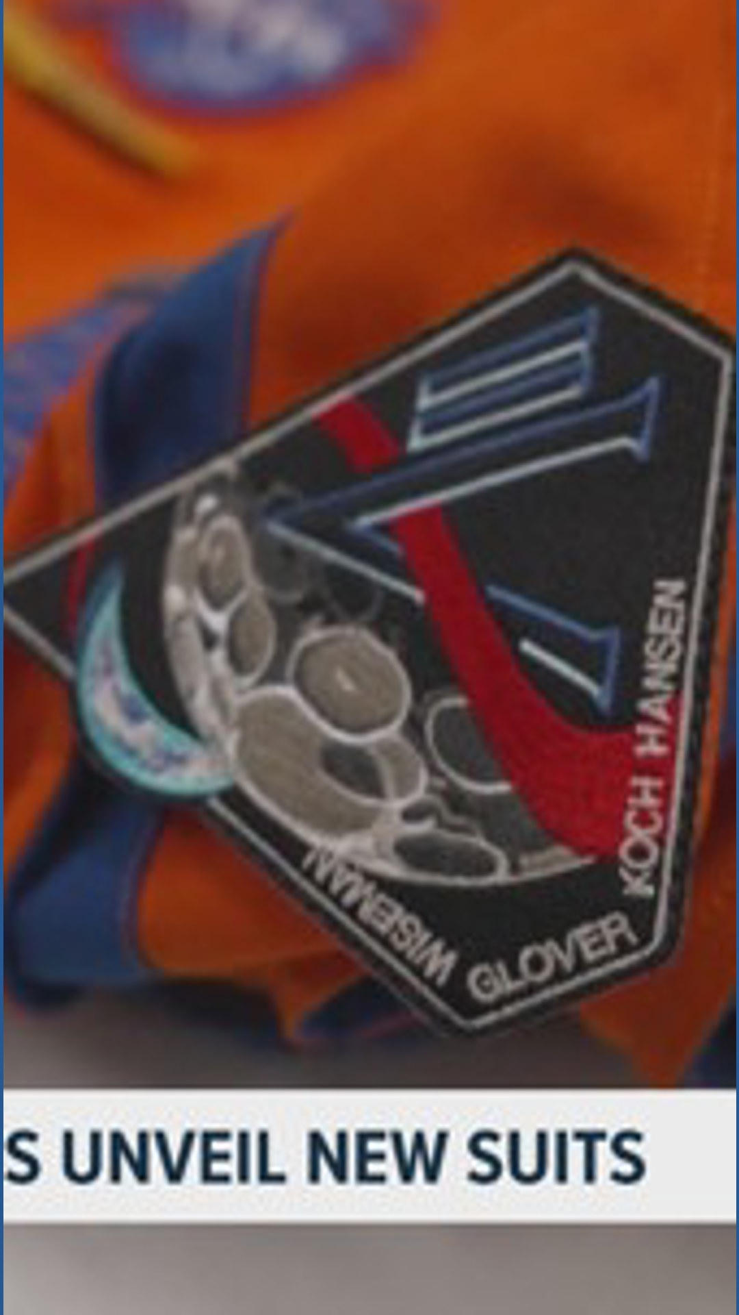 Artemis II Astronauts unveil new suits before Wednesday's launch | wtsp.com