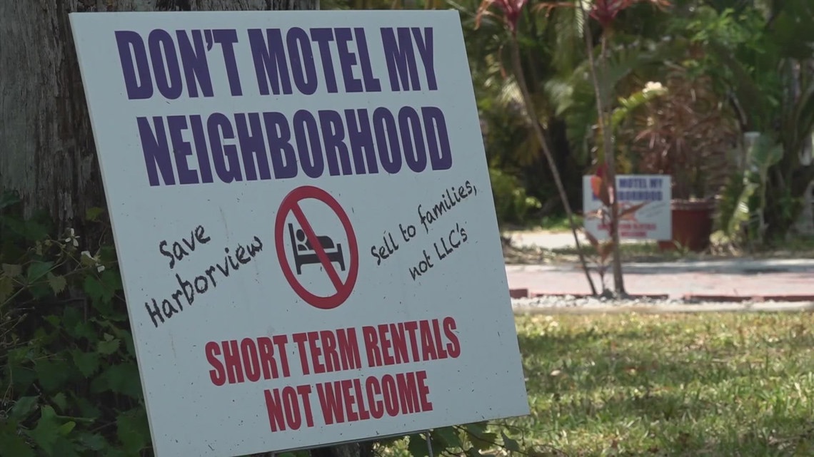 Pinellas County neighbors push for short-term rental rule enforcement ...
