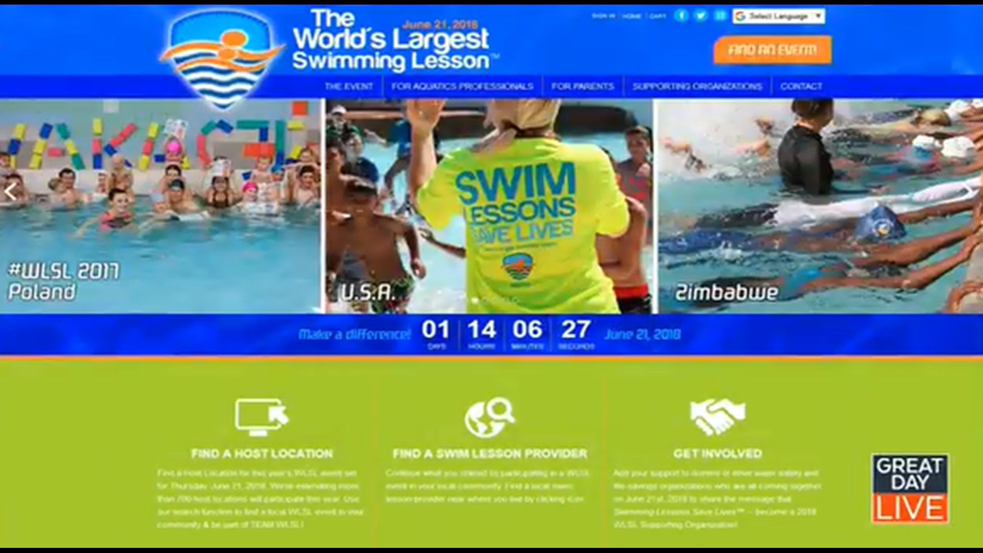 World’s largest swim lesson | wtsp.com