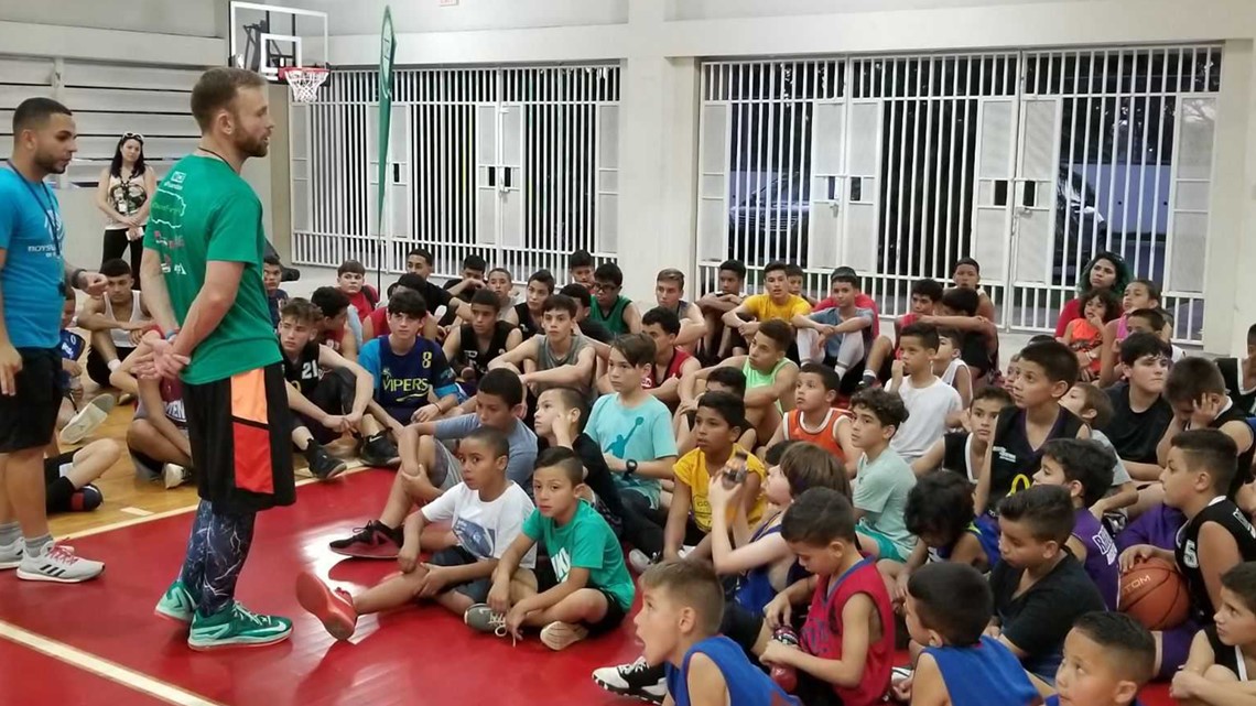 Teddy Dupay went to Puerto Rico to help kids. They ended up helping him ...