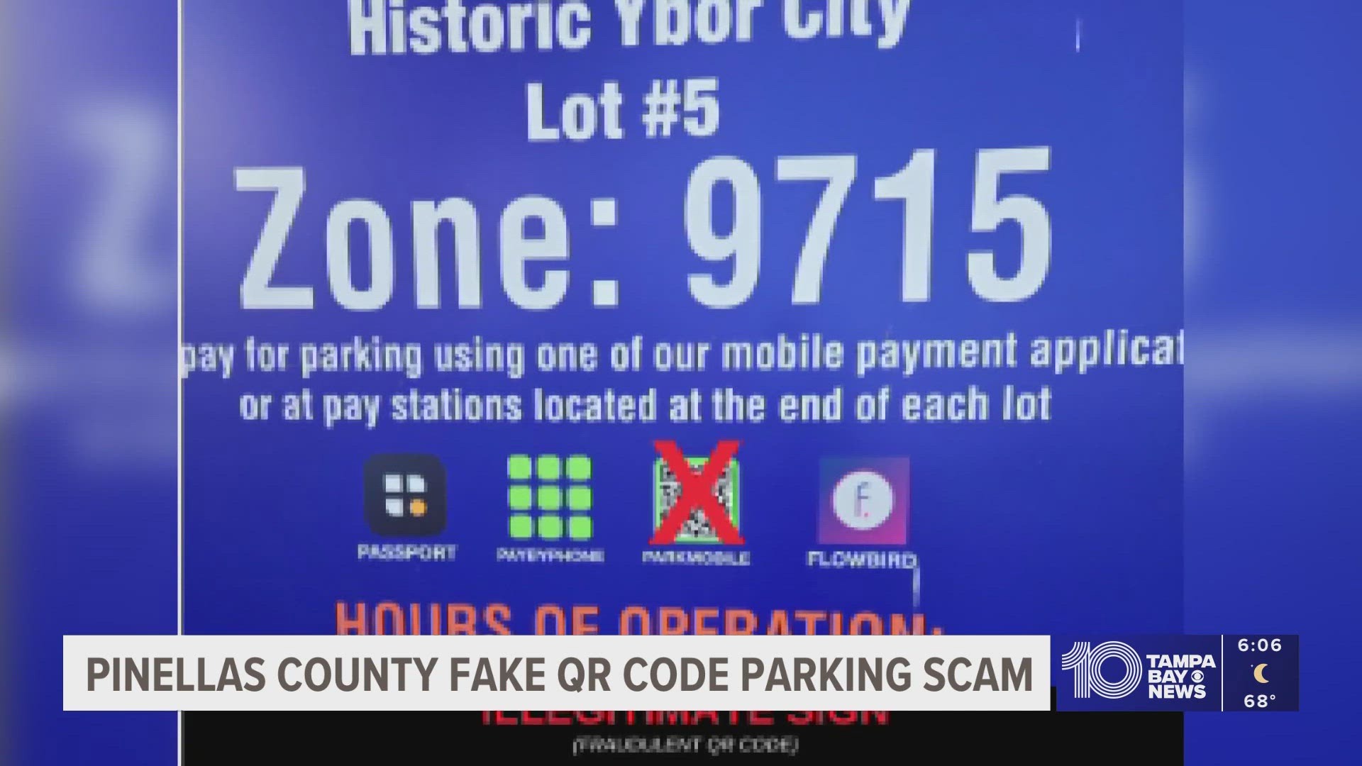 Pinellas County deputies issue warning about fake QR codes on parking signs | wtsp.com