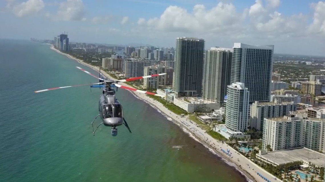 Video shows helicopter had close call with drone near Fla. coast | wtsp.com