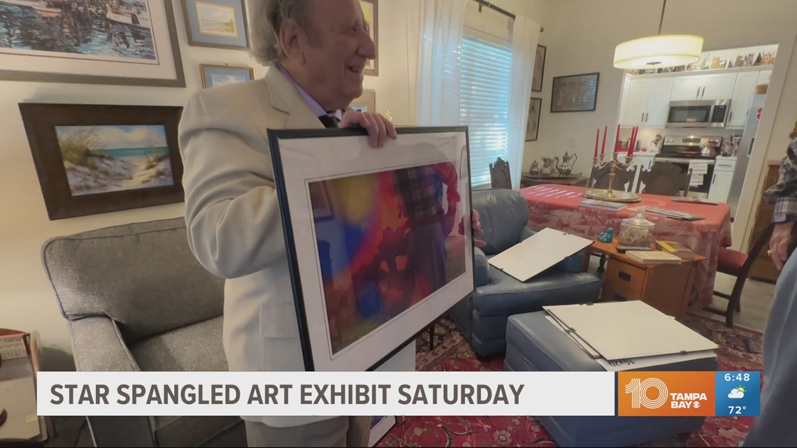 "Star Spangled" art exhibit showcases veteran artwork | wtsp.com