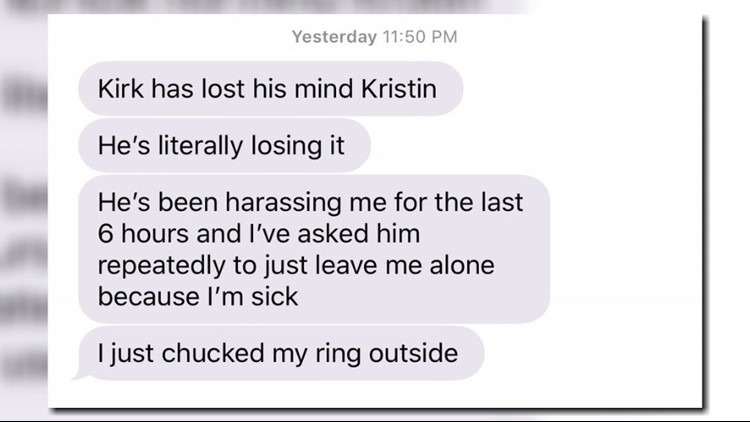 'Kirk has lost his mind' | Friend says murder-suicide victim sent text ...
