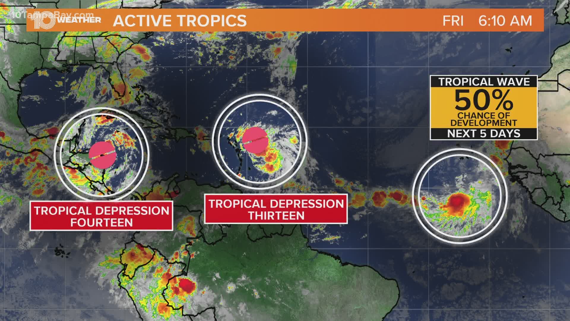 Race to be next named tropical storm | wtsp.com