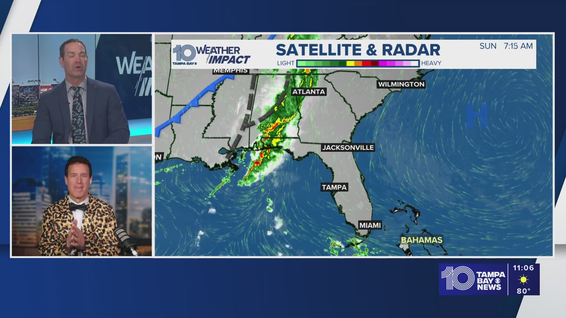 Tracking Invest 98L, Tampa Bay's Sunday forecast | wtsp.com