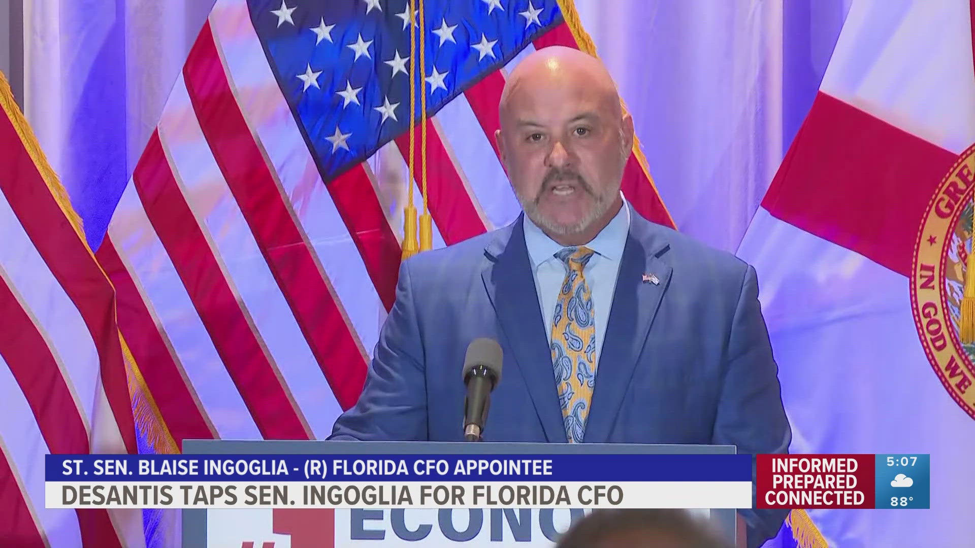 DeSantis appoints Sen. Blaise Ingoglia as new Florida CFO | wtsp.com
