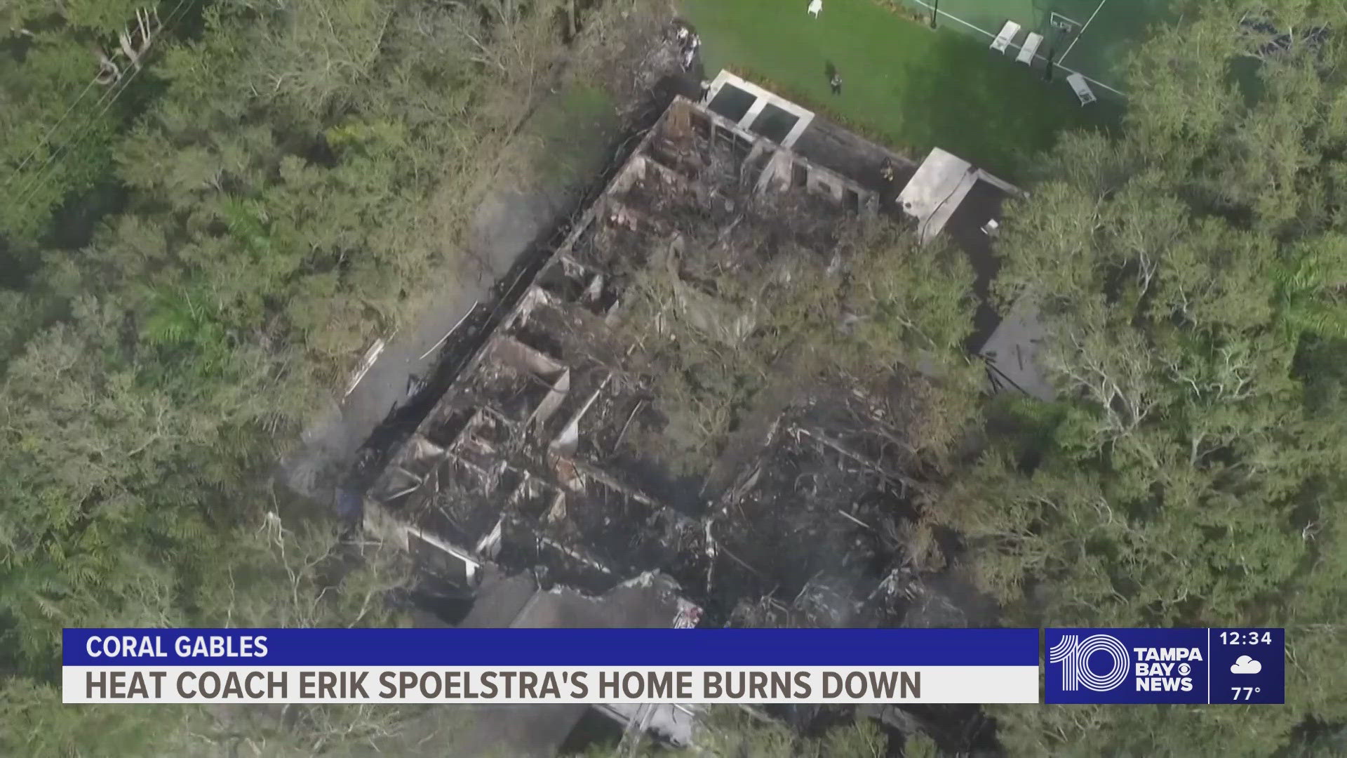 Fire destroys Miami Heat coach Erik Spoelstra's home. Nobody was hurt | wtsp.com