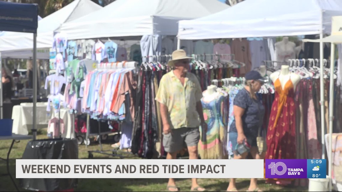 Weekend events in Sarasota and Manatee counties, red tide impacts ...