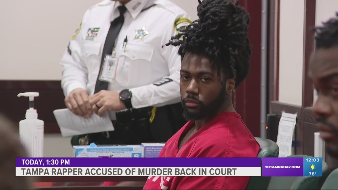 Tampa rapper accused of murder back in court Monday | wtsp.com