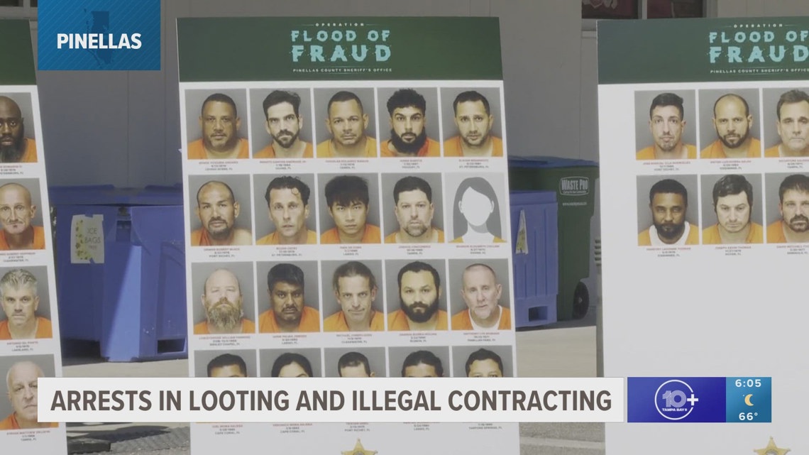 More than 100 people arrested for looting, illegal contracting after ...