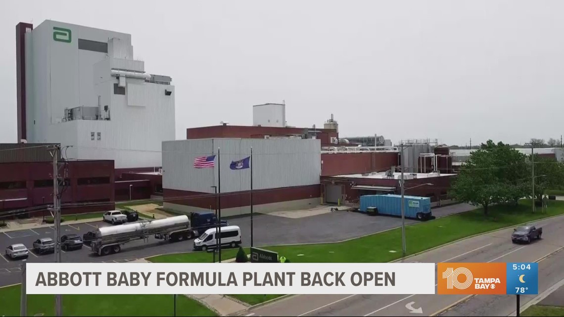 Baby formula factory reopens: How long before new formula reaches ...