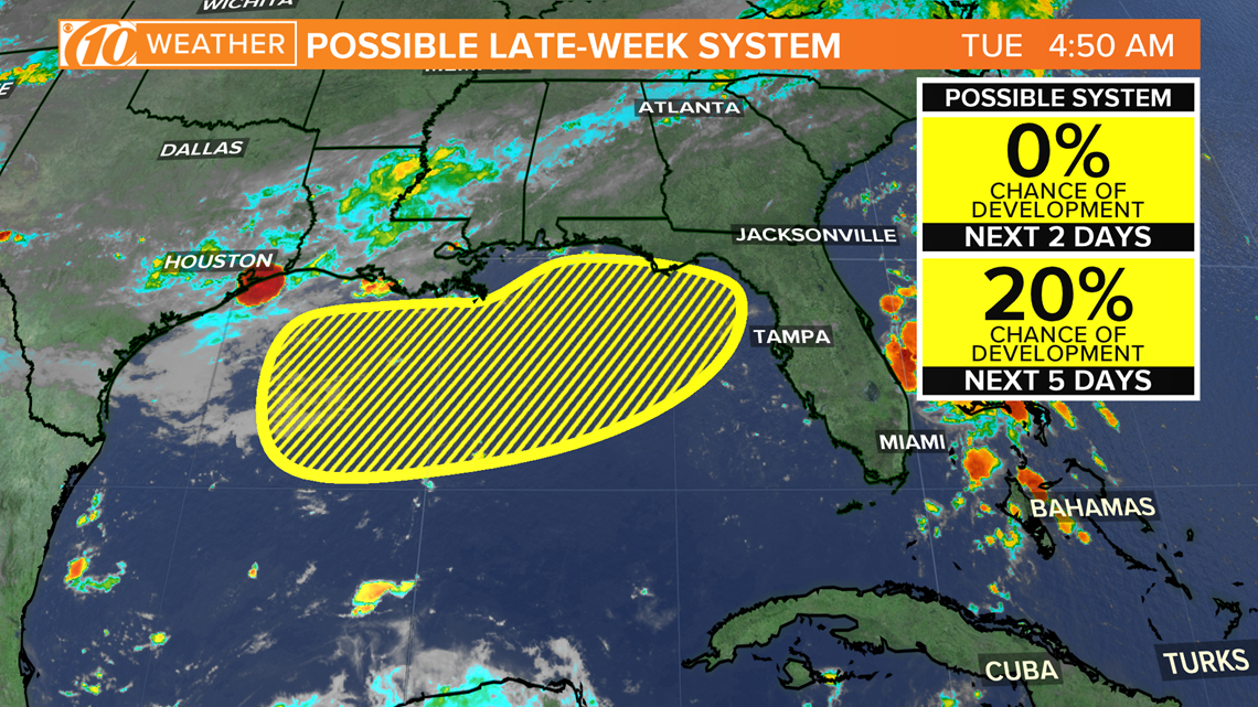 Tropical system could develop in Gulf of Mexico | wtsp.com